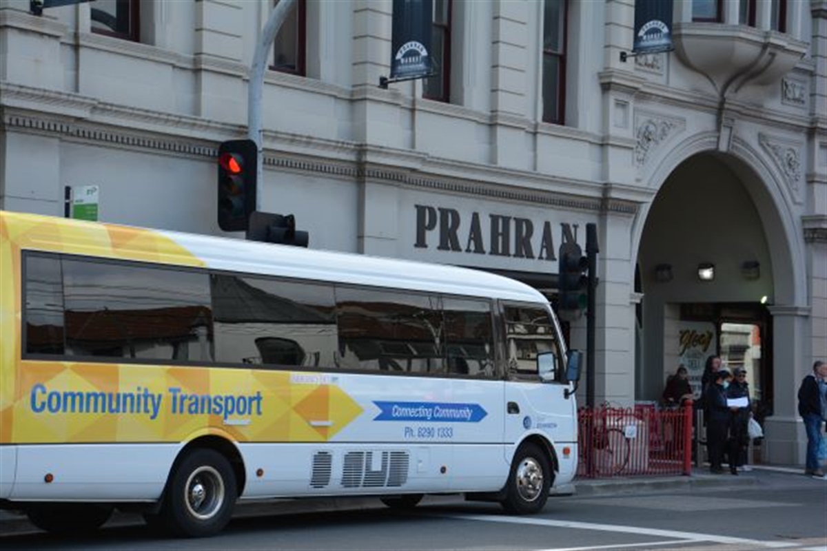 Community group bus hire City of Stonnington